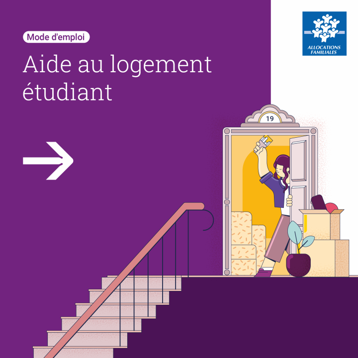 CAF - Vous venez d’avoir votre Bac ? Pensez à l’aide au logement de la Caf pour préparer votre ...